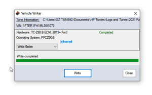RTD Interface & MPVI2 - Loading your custom tune. - OZ Tuning